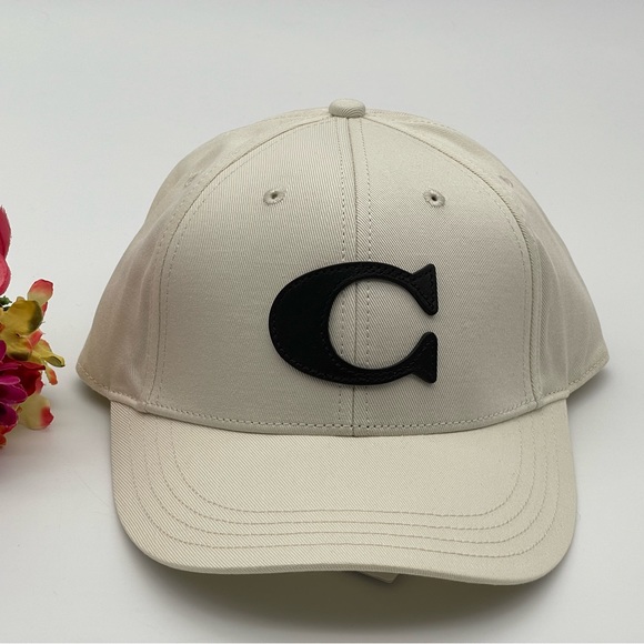 Coach | Accessories | Coach Chalk Varsity C Cap | Poshmark